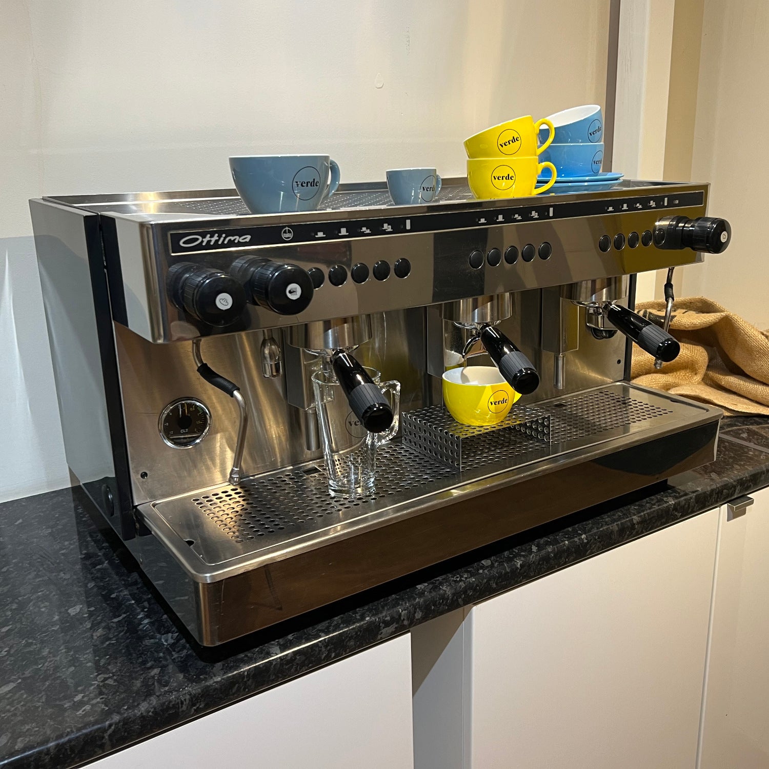 Reconditioned Ottima Tall Cup 3 Group Espresso Machine